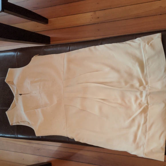 Hugo Boss | Dresses | Hugo Boss Cream Cocktail Dress | Poshmark